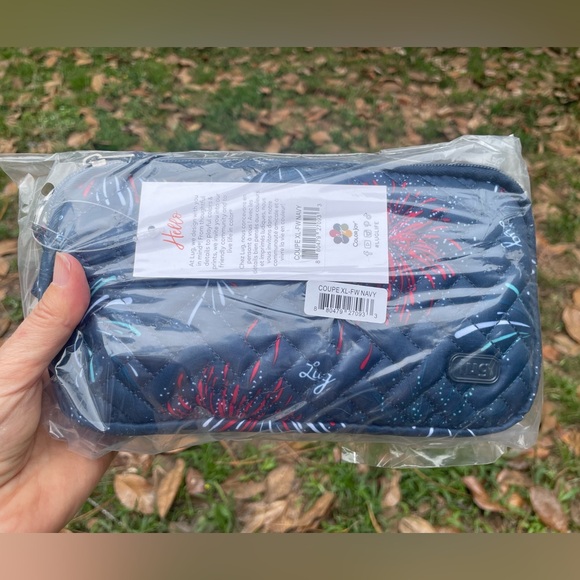 lug | Bags | Lug Coupe Xl Convertible Crossbody Fireworks Navy | Poshmark